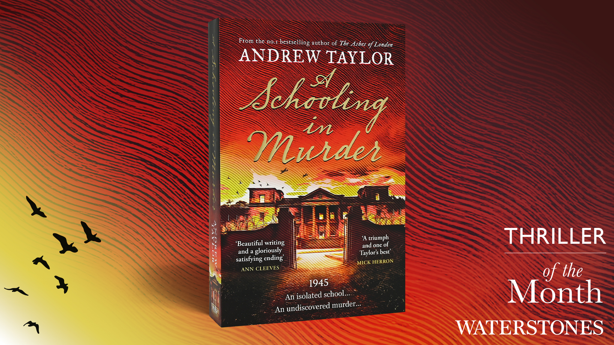 Thriller of the Month – Andrew Taylor Author